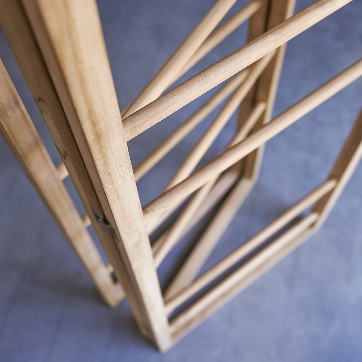 175 cm teak linen rack, Bathroom accessory, Tikamoon