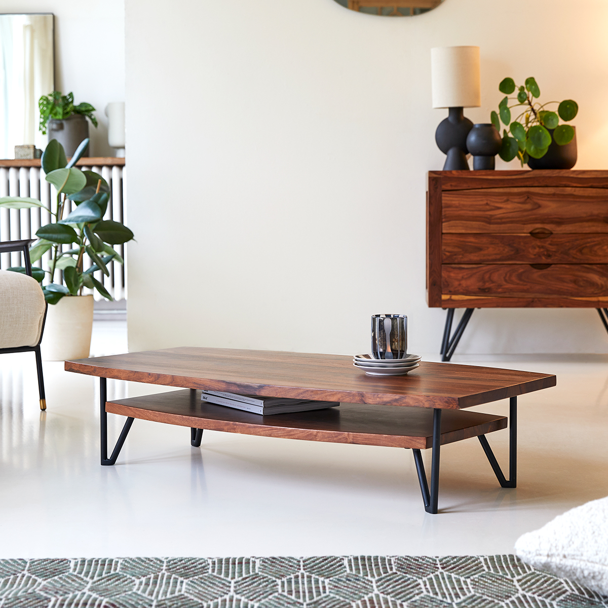 Tikamoon : Bonnie - Solid sheesham Coffee Table