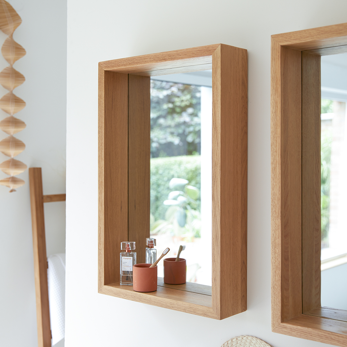 Tikamoon : Easy - Solid oak Mirror 70x45 cm