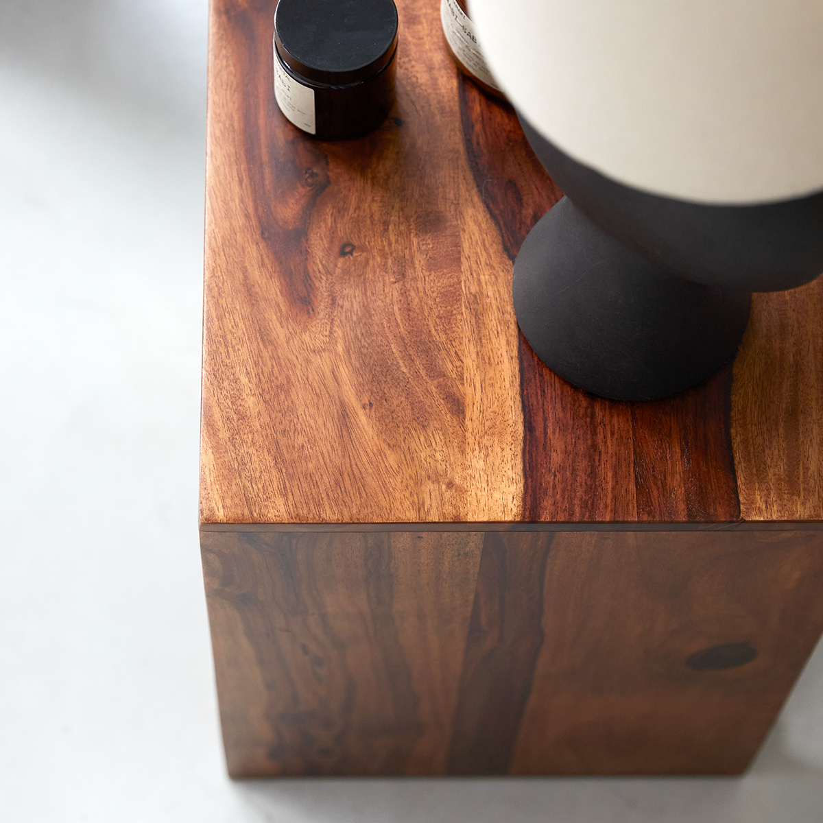 Cube module range - Quadro sheesham 3 drawer furniture - Tikamoon