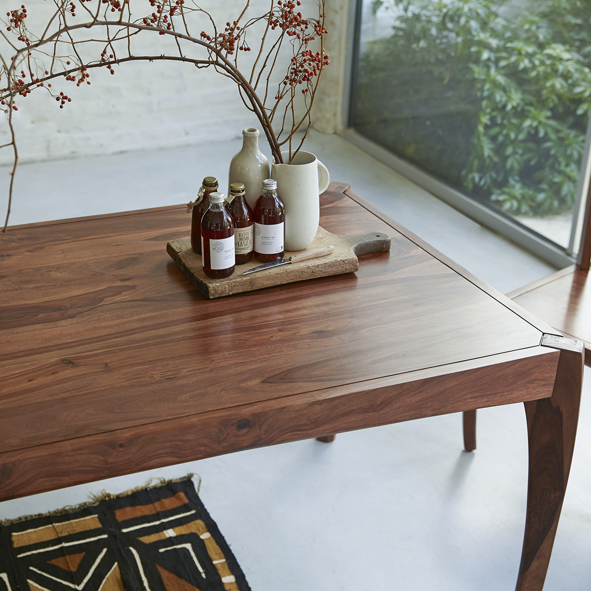 Dining room table - Luna sheesham tables 180x90 - Tikamoon