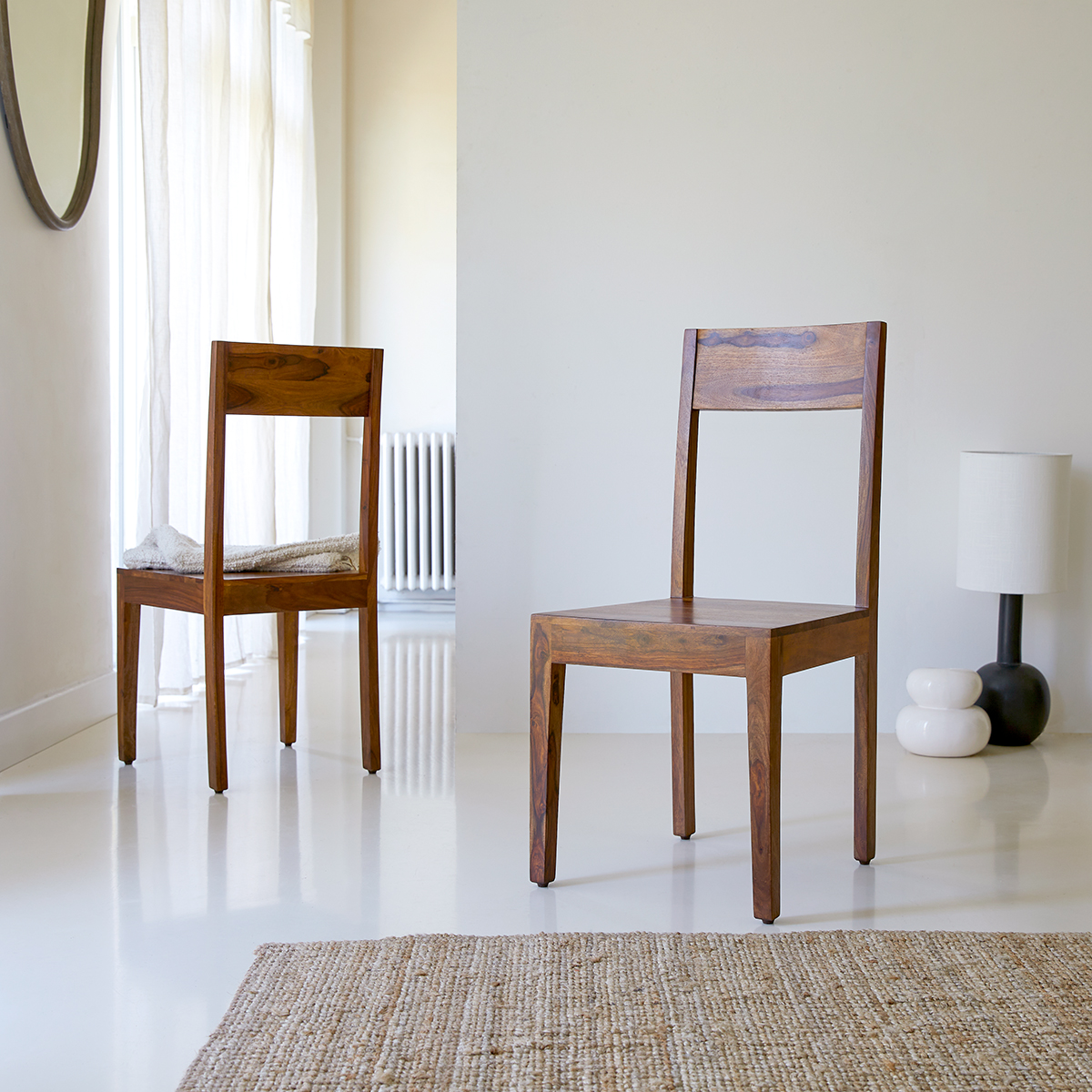 Mezzo sheesham chair - Solid wood chairs at Tikamoon