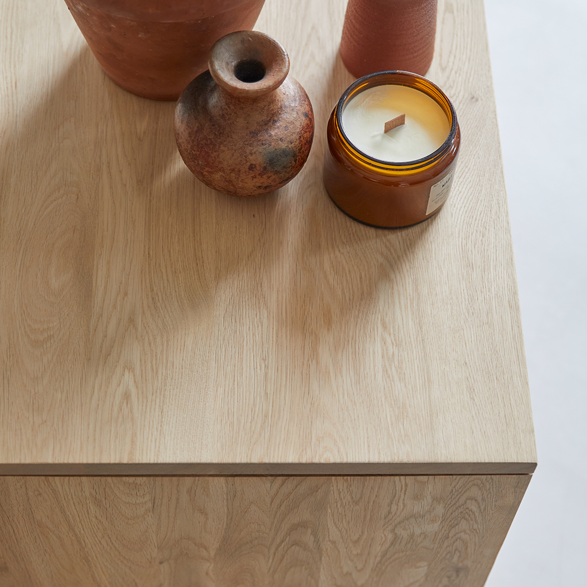 Mueble de TV de roble 140 cm - Mobiliario de almacenaje de salón