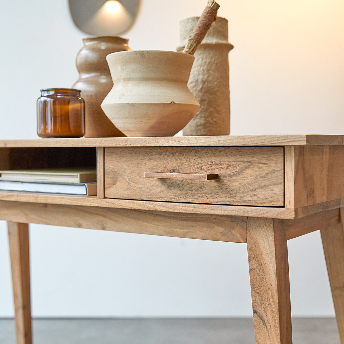 Tikamoon : Oslo - Solid acacia Desk