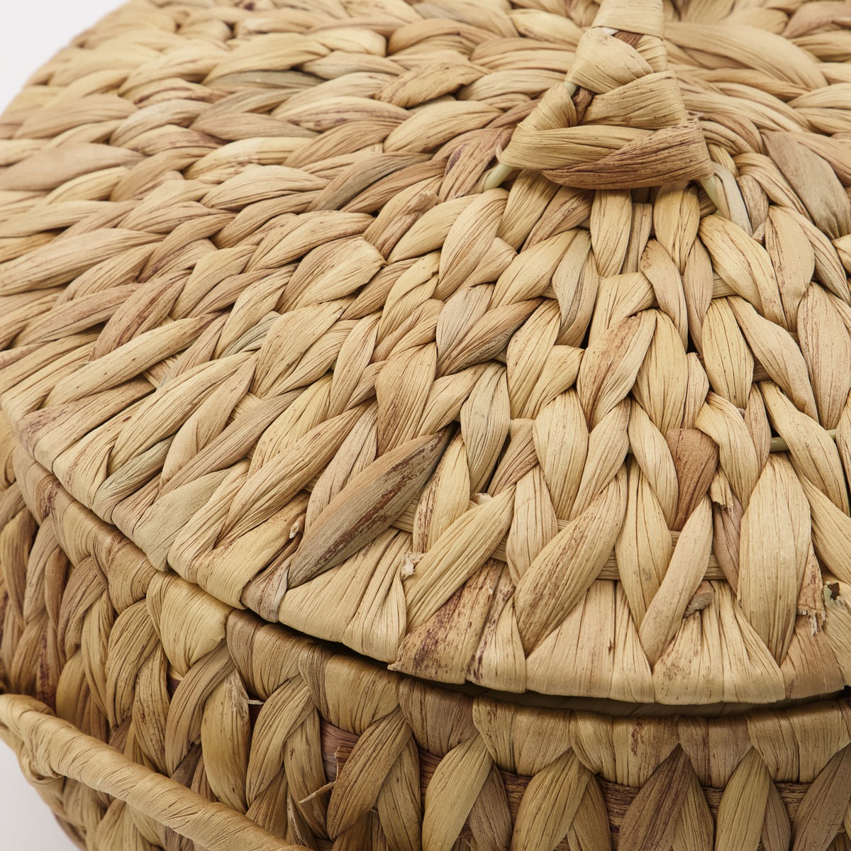 Set of 3 natural-fibre baskets - Living room storage accessories